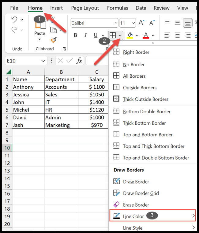  Excel 