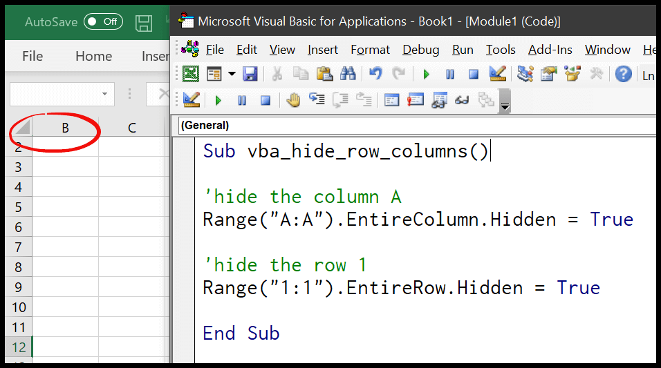  VBA 