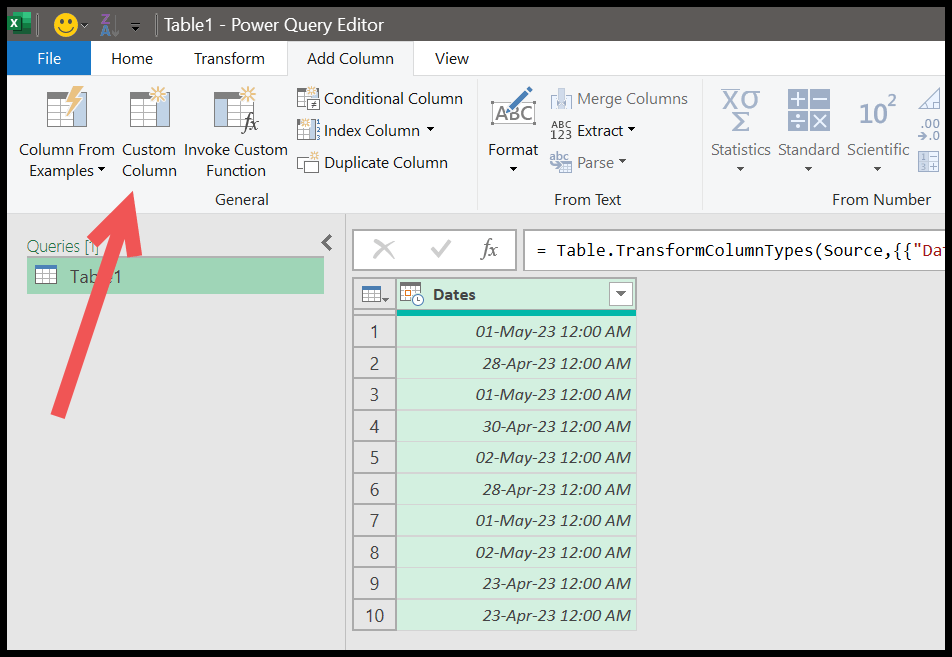 Power Query Obtener La Fecha De Hoy