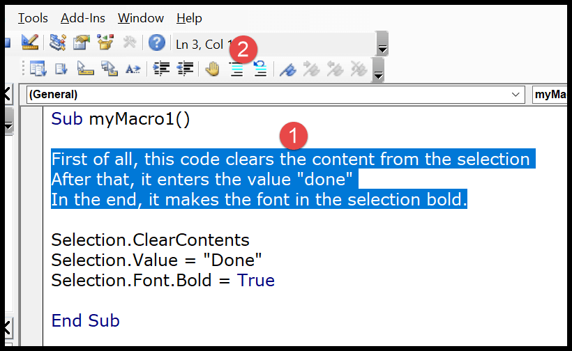  VBA 